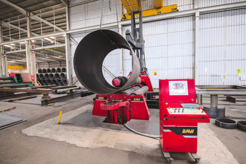 Metal Rolling Services for Steel Plates & Sections in KSA